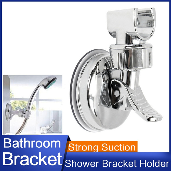 360°Adjustable Suction Bracket Bathroom Shower Wall Mount Bracket ...