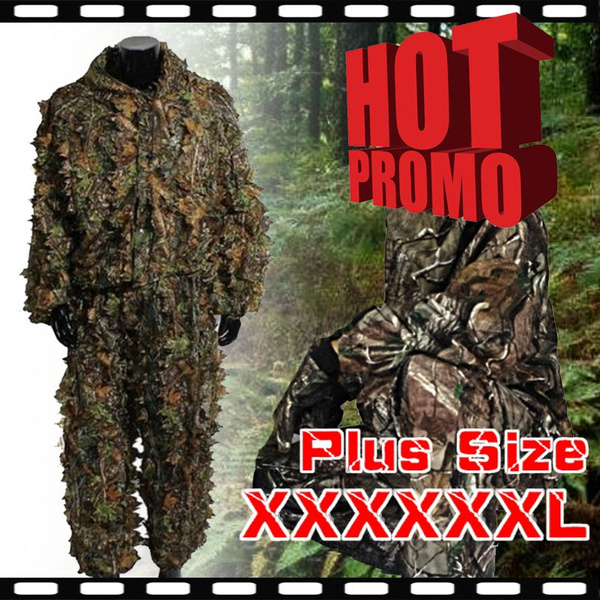 Outdoor Hunting Gear Super Natural Camouflage Leafy Hunting Suit ...