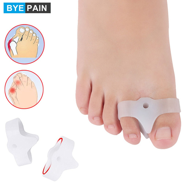 1Pair Gel Hallux Valgus Toe Separators and Spreaders For Bunion ...