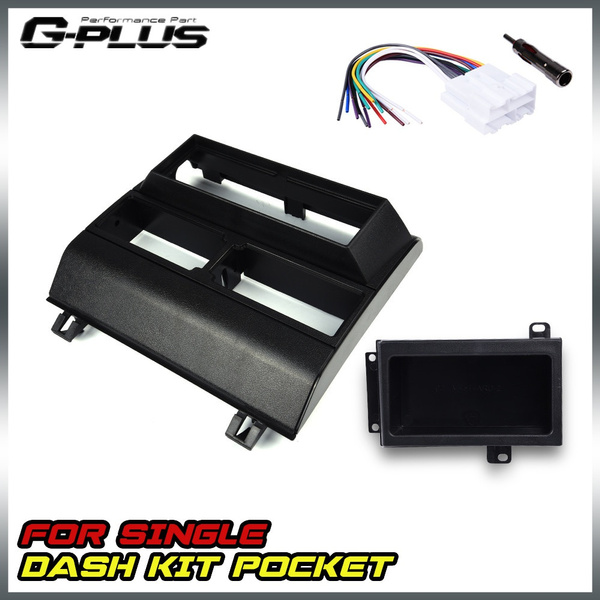 G-PLUS Fit 1988-1994 Chevy GMC Trucks New Radio Dash Pocket Bezel Kit ...