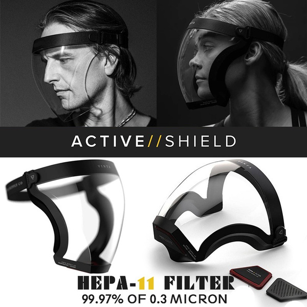New Protective Face Mask Transparent Face Shield Effective Protection ...