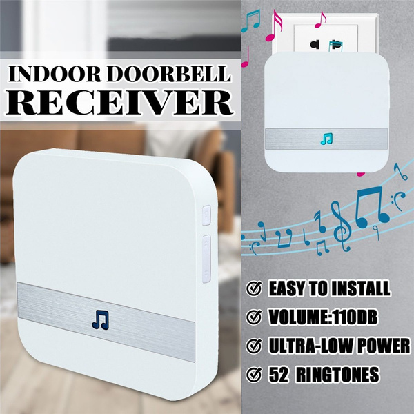 Indoor Doorbell Receiver Chime Ding Dong Door Bell For Matching With ...