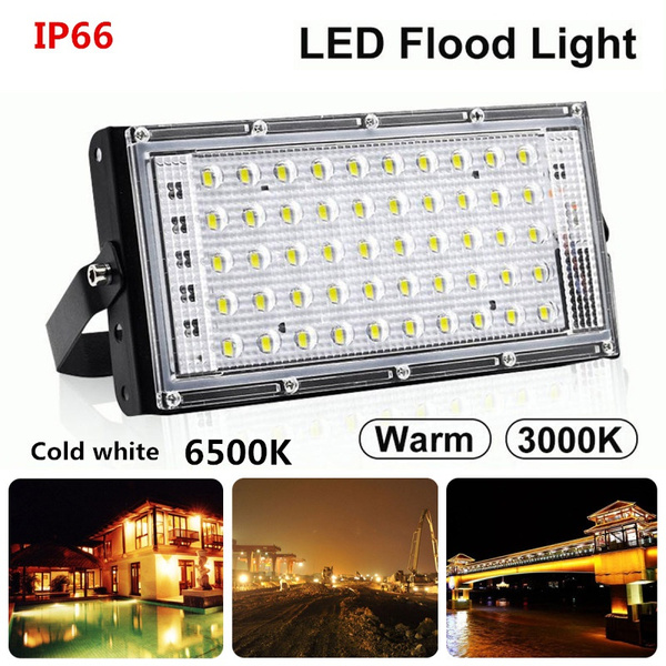 50W perfect power LED Flood Light Floodlight LED street Lamp 110V 240V ...