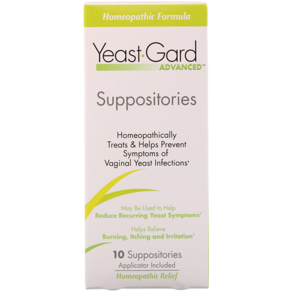 Yeast-Gard Advanced Suppositories 10 Suppositories By Womens Health ...