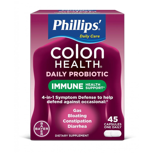 Bayer Phillips Colon Health Capsules 45 caps By Bayer | Wish