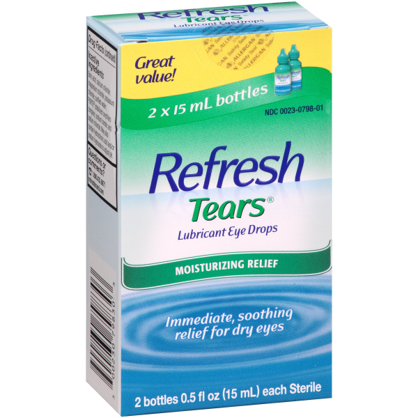 Refresh Tears Lubricant Eye Drops 2 x 15 ml By Refresh | Wish