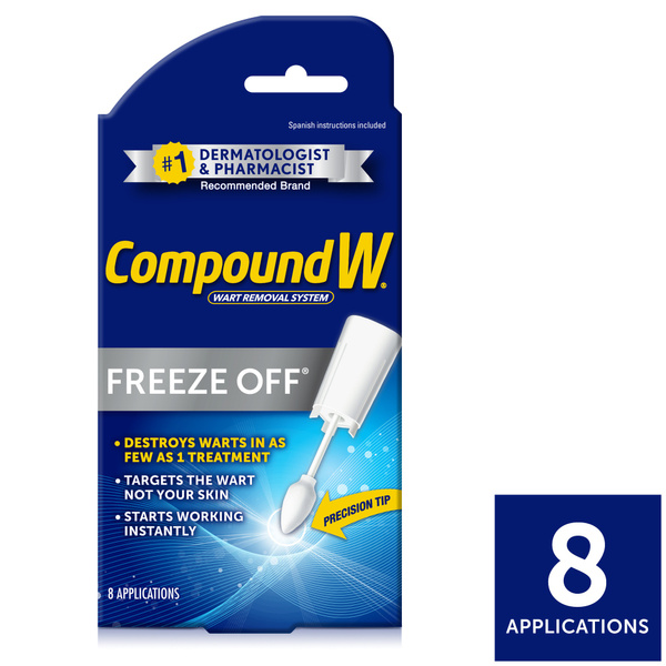 Compound W Freeze Off Wart Removal System 8 each By Med Tech Products ...
