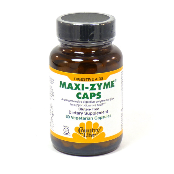 Maxi-Zyme 60 Caps By Country Life | Wish