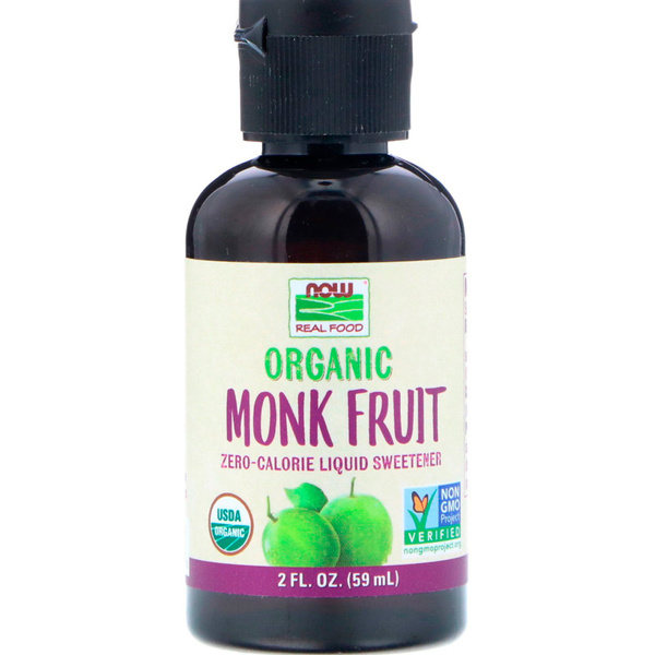 Organic Monk Fruit Liquid 2 Oz By Now Foods | Wish