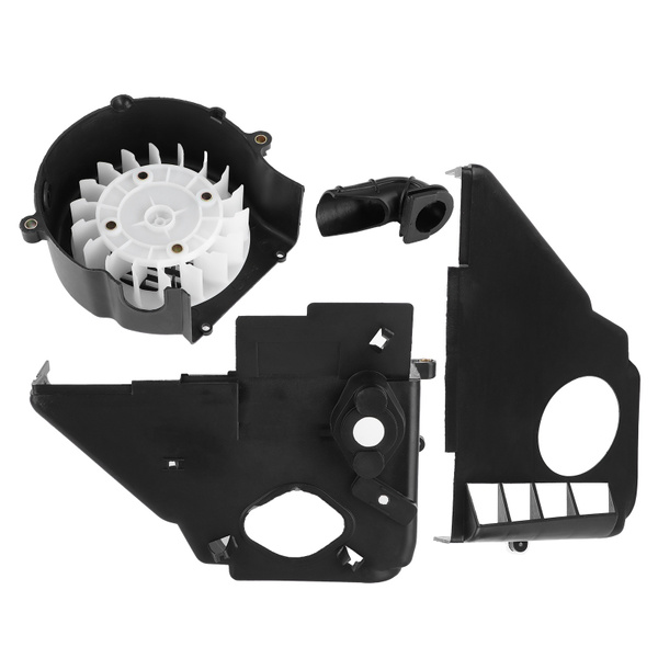 Engine Fan Cover Air Shroud Cooling Assembly Fit for GY6 125/150cc ATV ...