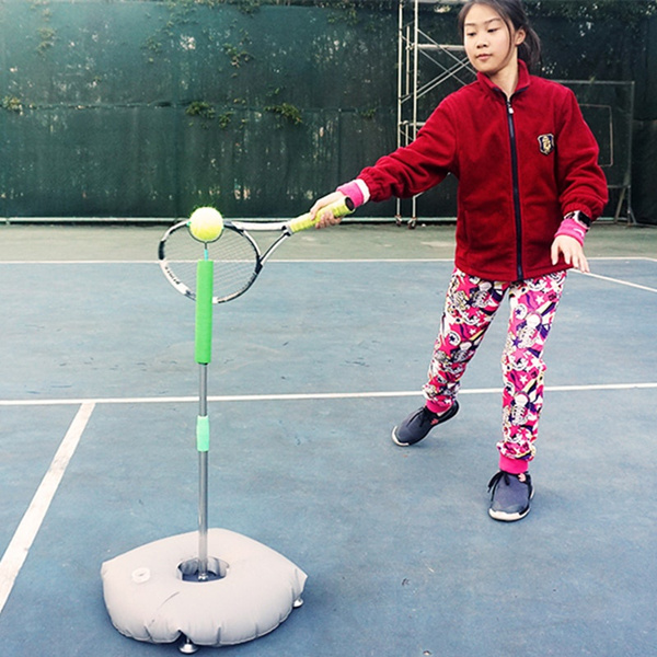 Portable Adjustable Tennis Ball Training Machine Outdoor Professional ...