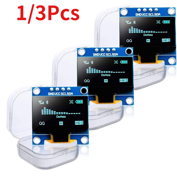 1/3Pcs 0.96 OLED Display Module 128 x 64 I2C Display 0.96inch 12864 ...