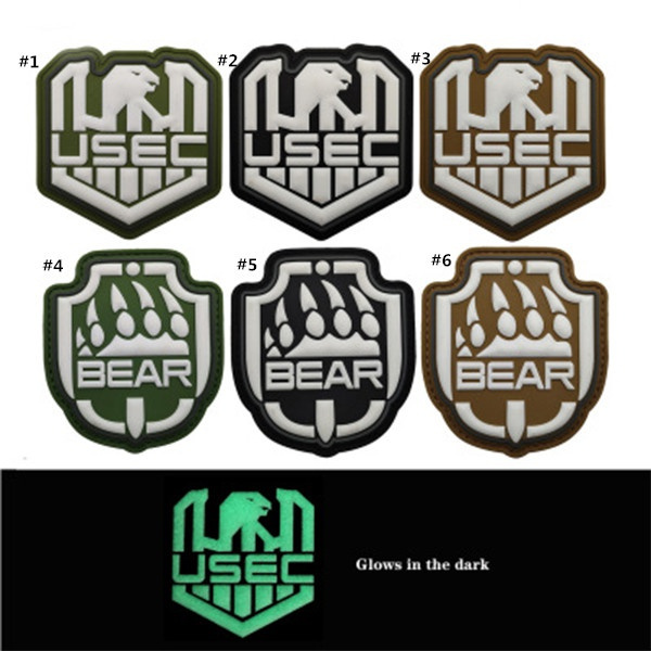 Russia Escape From Tarkov USEC BEAR PVC Patch Russian Game Infrared ...