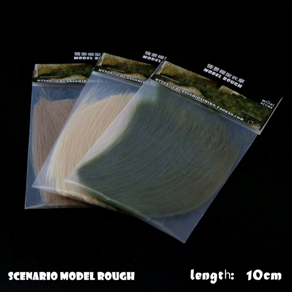 10cm HO Scale Model Long Grass DIY Simulation Static Grass Bushes ...