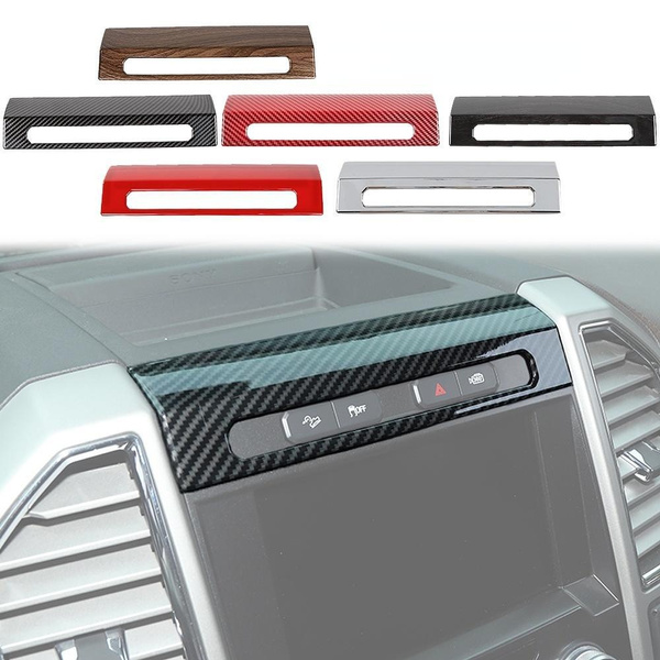 Car Interior Switch Panel Decoration Emergency Light Switch Panel Cover ...