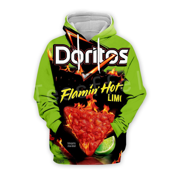 DORITOS Print Outfits Sportswear Potato Chips Snacks Bag Sweatshirt ...