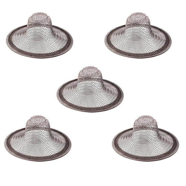 1PCS Stainless Steel Filter Bath Hair Trap Stopper Mesh Sink Strainer ...