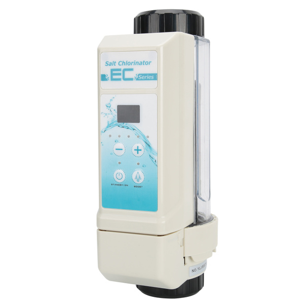 16g/h Pool Saltwater Chlorine Generator Electrolysis Salt Chlorinator ...