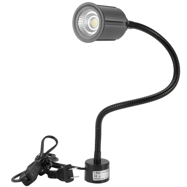 LED Work Lamp with Magnetic Base Gooseneck CNC Machine Lathe Light US ...