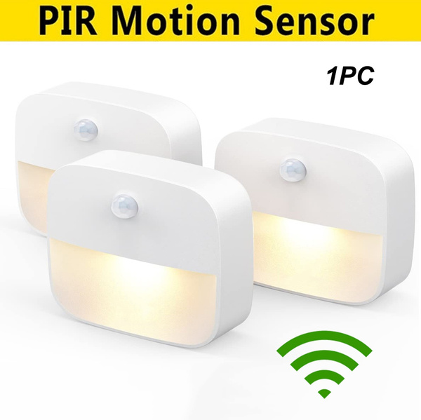 1PC LED Motion Sensor Light Infrared Sensor Night Light Wall Light Baby ...