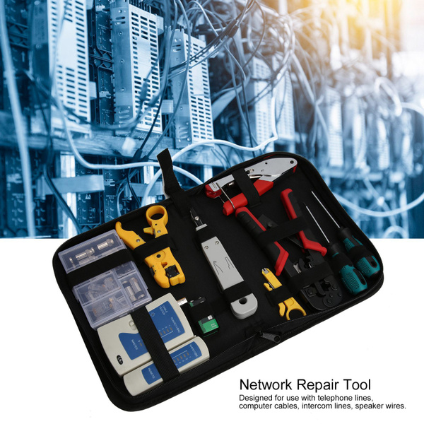 Professional Computer Maintenacnce LAN Cable Tester Repair Tool Set ...
