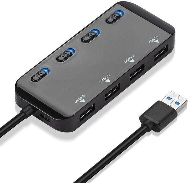 Usb Type C 3 0 Hub Splitter Usb Extender 4 Port Usb Ultra Slim Data