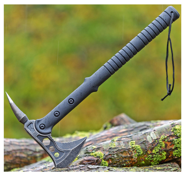 Outdoor Sport ICE Eis Axt Tactical Tomahawk Camping Axt 40 cm lang schwarz Outdoor Survival ABS ...