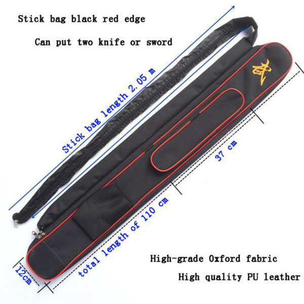 Martial Art Bag Shoulder Tai Chi Kung Fu Shaolin Stick Sword Carrying ...