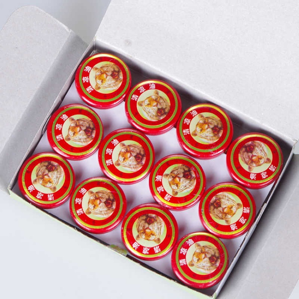5pcs/pack Essential Chinese Tiger Menthol Balm Headache Itching Pain ...