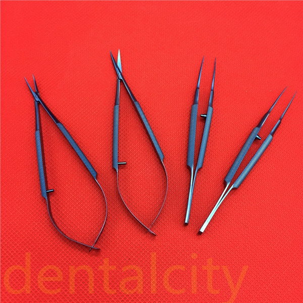 1pc Titanium Tlloy Surgical Instruments Ophthalmic Microsurgical Dental ...