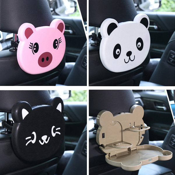 Auto Back Seat Table Drink Food Cup Tray Holder Stand Folding Car Drink ...