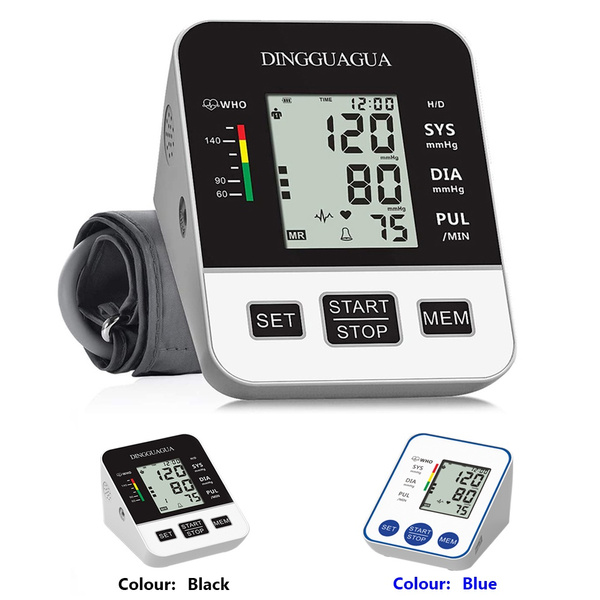 Upper Arm Automatic Blood Pressure Monitor Home B P Monitor Bp Machine ...