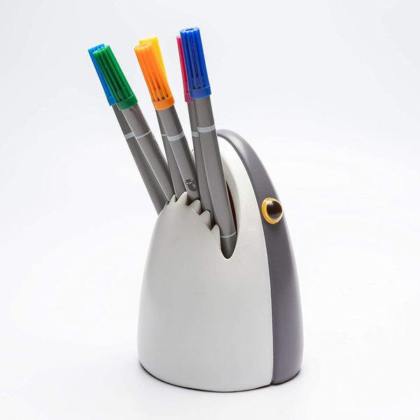Shark Penpot Desk Organiser Pen Pot Desktop Office Supply by Mustard | Wish