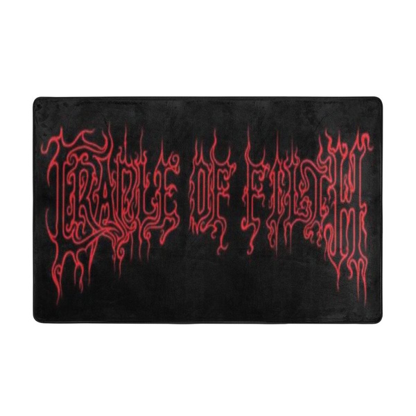 Cradle Of Filth-logo Carpet 60 X 39 In | Wish