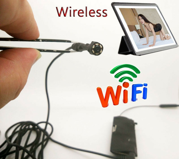 Spy IP WIFI 1.8m Cable 720P HD 940NM IR Built-in Battery Wireless ...