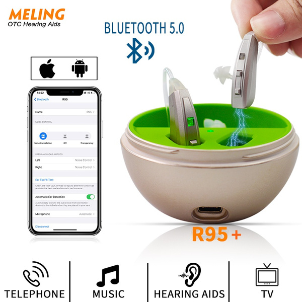 Hearing Aids with Bluetooth Rechargeable Digital Hearing Amplifiers ...