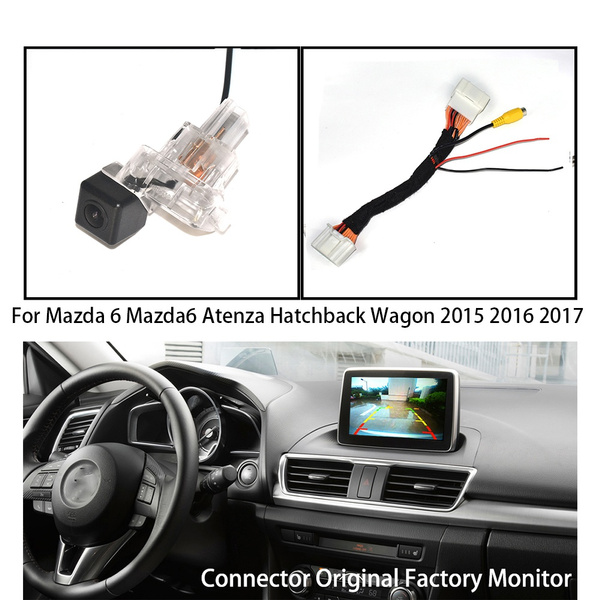 Backup Parking Reverse Camera with Adapter Cable for Mazda 6 Mazda6 ...