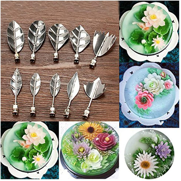 Coolrunner 11Pcs 3D Jelly Art Tools Jelly Cake Jello Aart Gelatin Tools ...