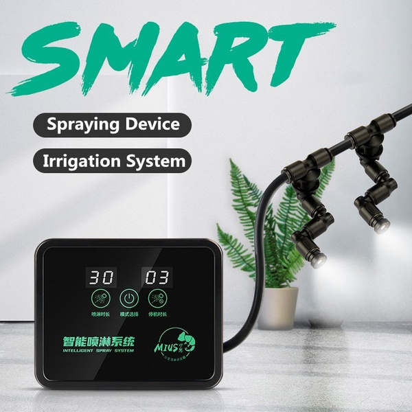 Intelligent Automatic Mist Spray System Set Electronic Timer Vivarium ...