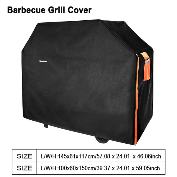 Waterproof Heavy Duty BBQ Grill Cover 300D Oxford Fabric Barbeque Cover ...