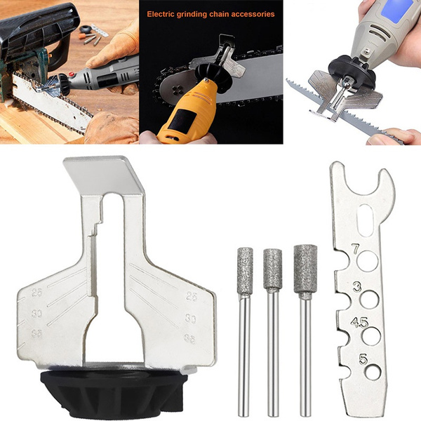 Chainsaw Sharpener Electric Grinder Chain Saw Tooth Grinding Tools Used ...