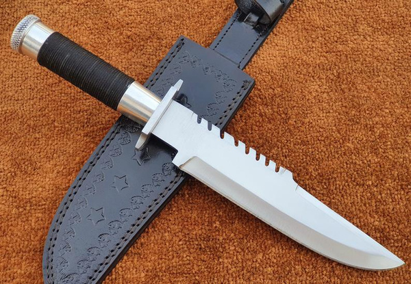 Commando Knife BDC1-Handmade 5160 Spring Steel Commando Knife, Bowie ...