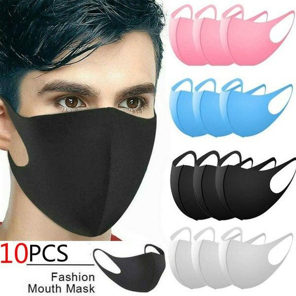 10 PCS /6 PCS / 4 PCS / 2 PCS Face Mask Anti-fog Outdoor Protection ...