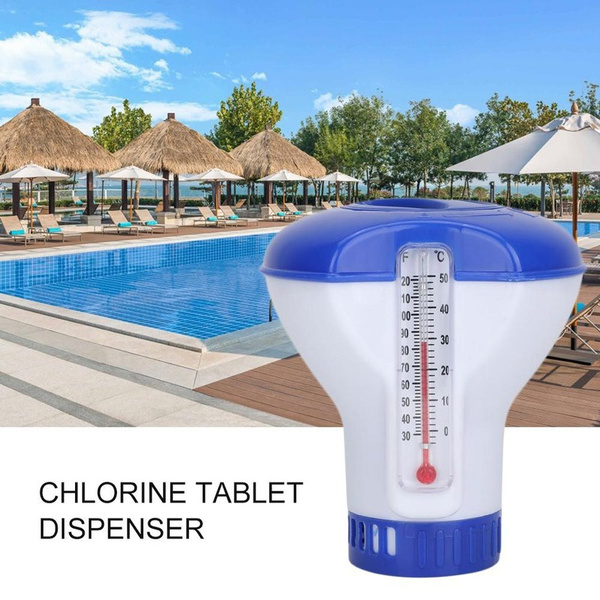 1PC Swimming Pool Floating Chemical Chlorine Dispenser Swimming Pool ...