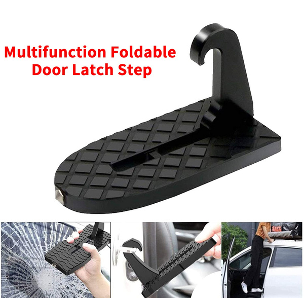 Multifunction Foldable Car Roof Rack Step,Car Door Step with Safety ...