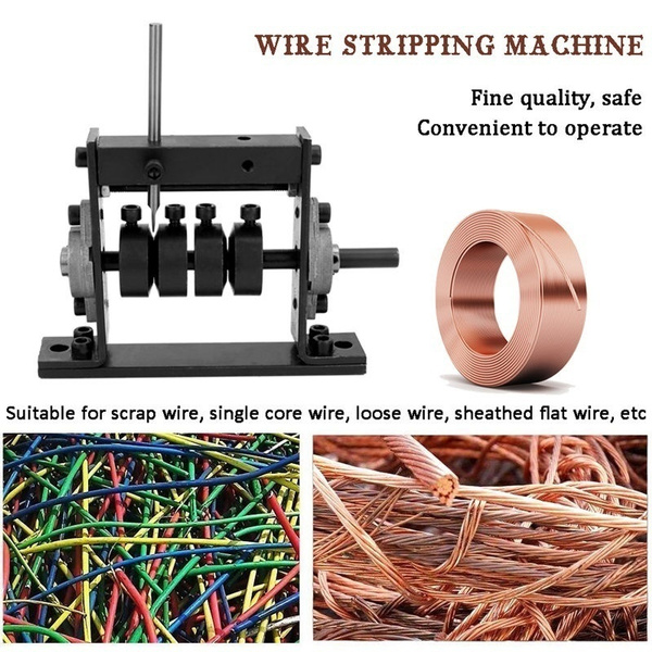 Portable Manual Wire Cable Stripping Peeling Machine Cable Scrap ...