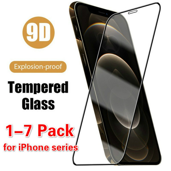 9H Tempered Glass iPhones Screen Protector HD High Premium Glass Film ...