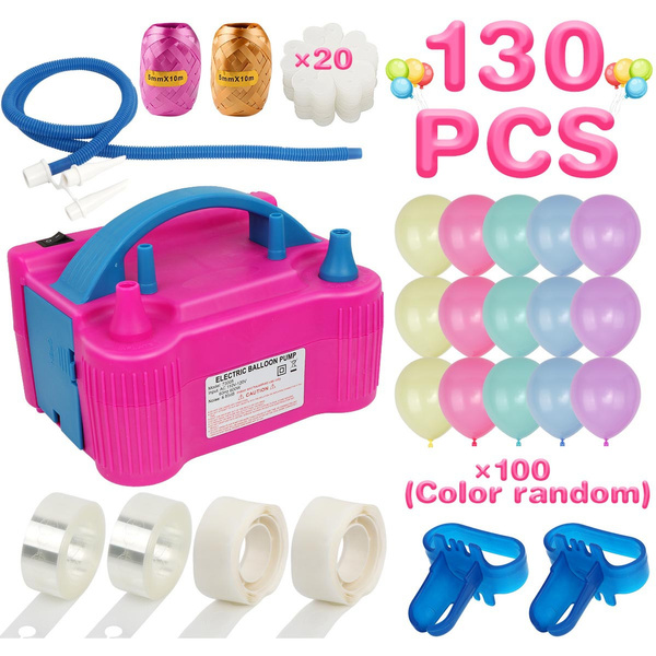 110/220V High Power Balloon Pump Two Nozzle Air Blower Portable ...