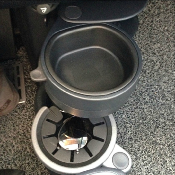 For Mercedes Smart Fortwo 451 2009~2014 Accessorie Car Interior Storage ...