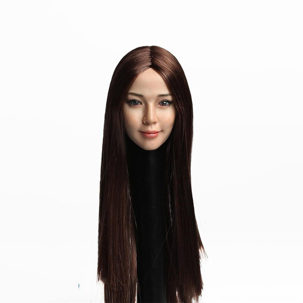 1/6 Scale Beautiful Asia Female Head SDH010 Sculpt Model for 12 ...